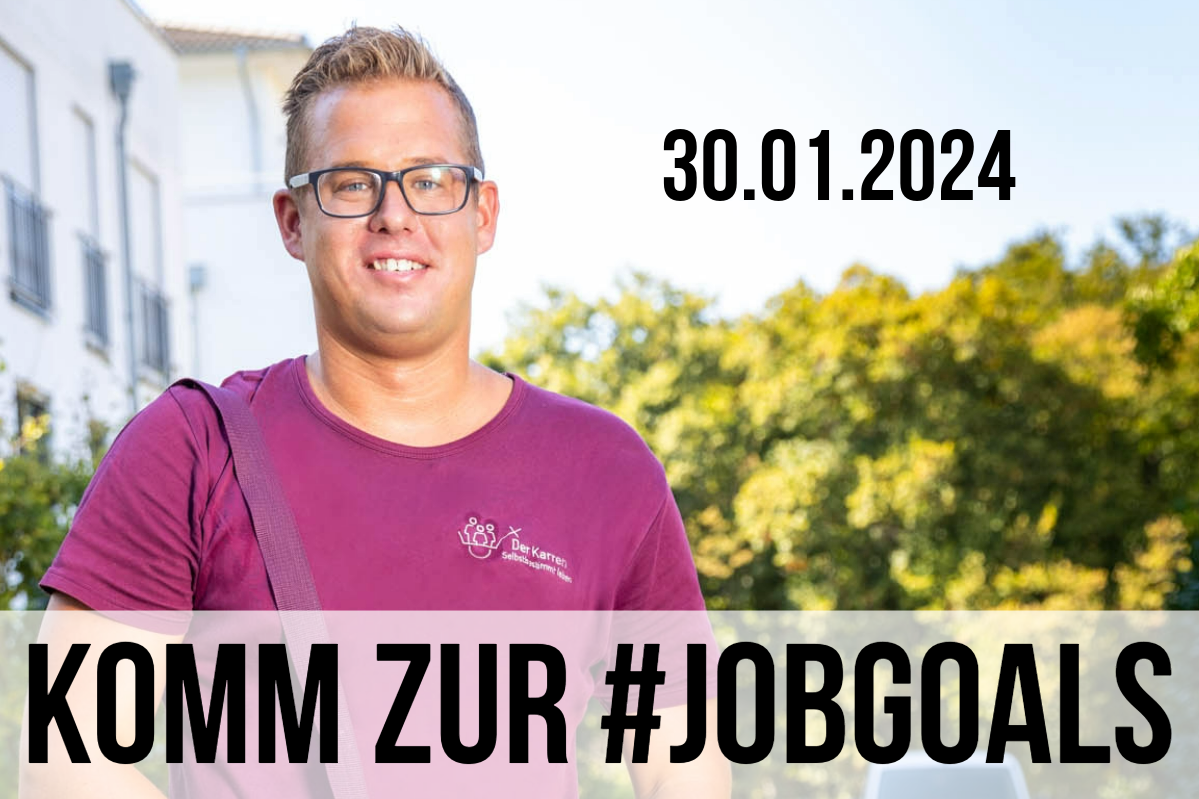 Der Karren bei der Jobmesse am 30.1. | Der Karren